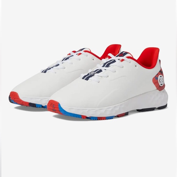 G/FORE | Shoes | Gfore Mg4 Mens Camo Accent Golf Shoe Red Blue | Poshmark